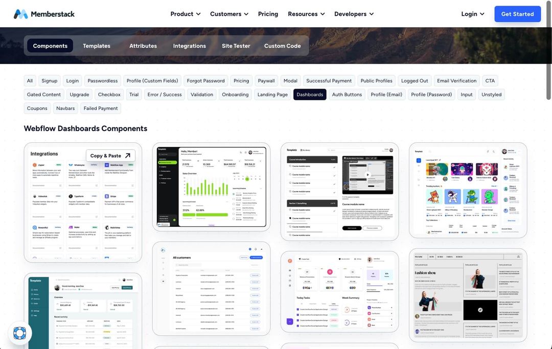 Browse All Features | Memberstack